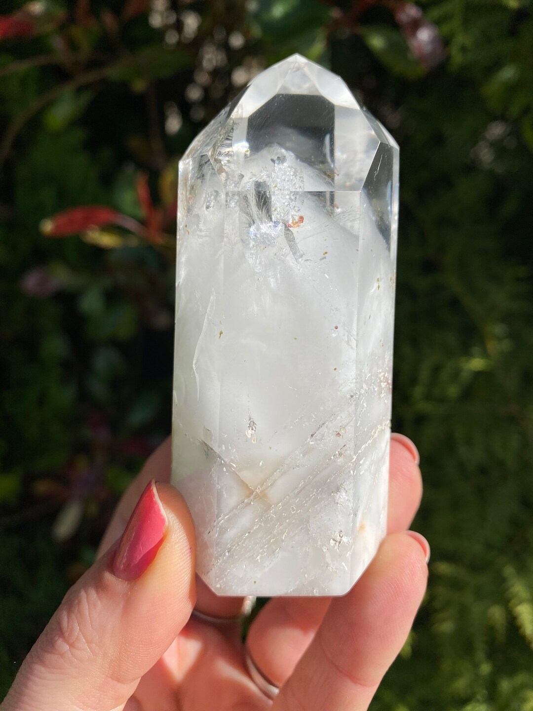 Rare White Amphibole Angel Wings Phantom Quartz High Quality Large ...