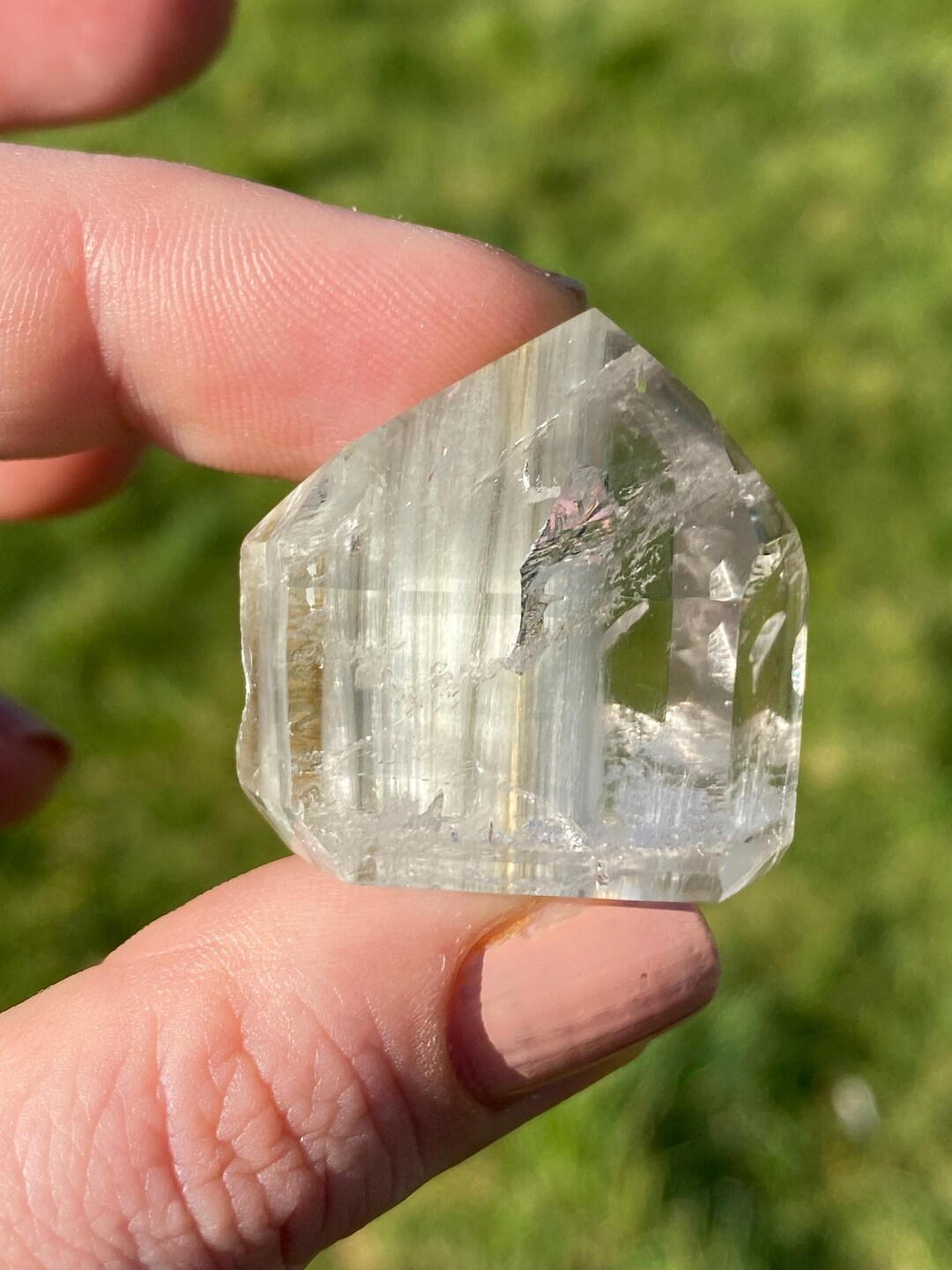 Beautiful Rare Grey Tara Silver Grey Amphibole Angel Wings Quartz Semi ...
