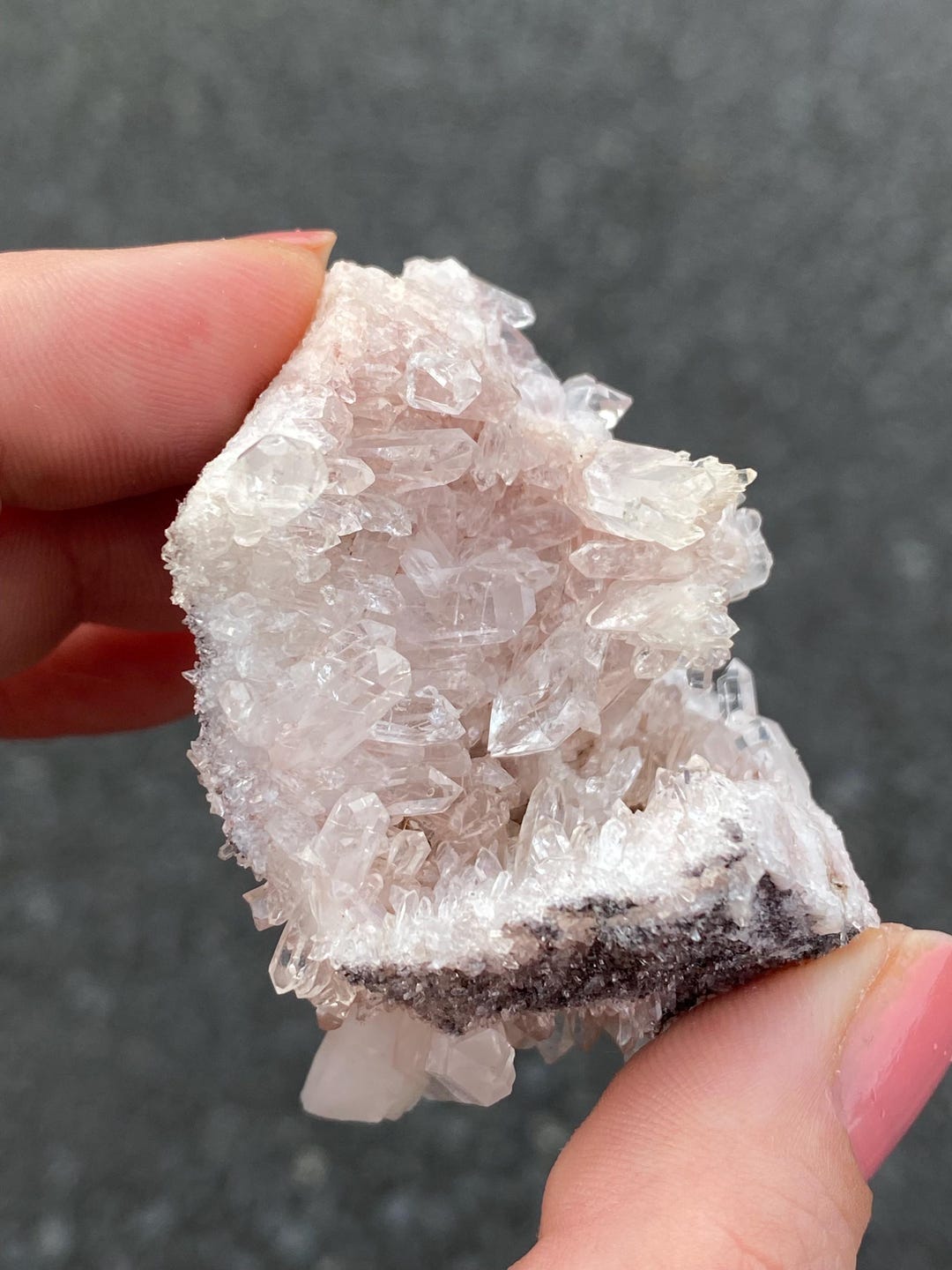 Colombian Sacred Pink Lemurian Light Quartz Crystal Cluster From ...