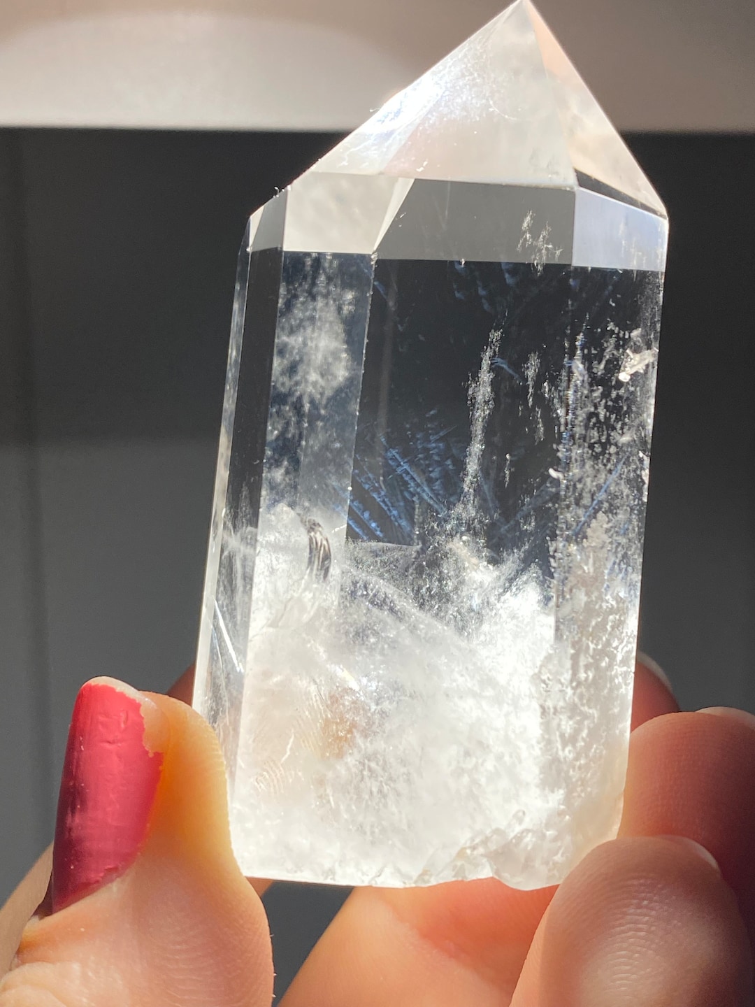 Rare Blue Angel Feathers Blue Needle Quartz Crystal Polished Tower - Etsy