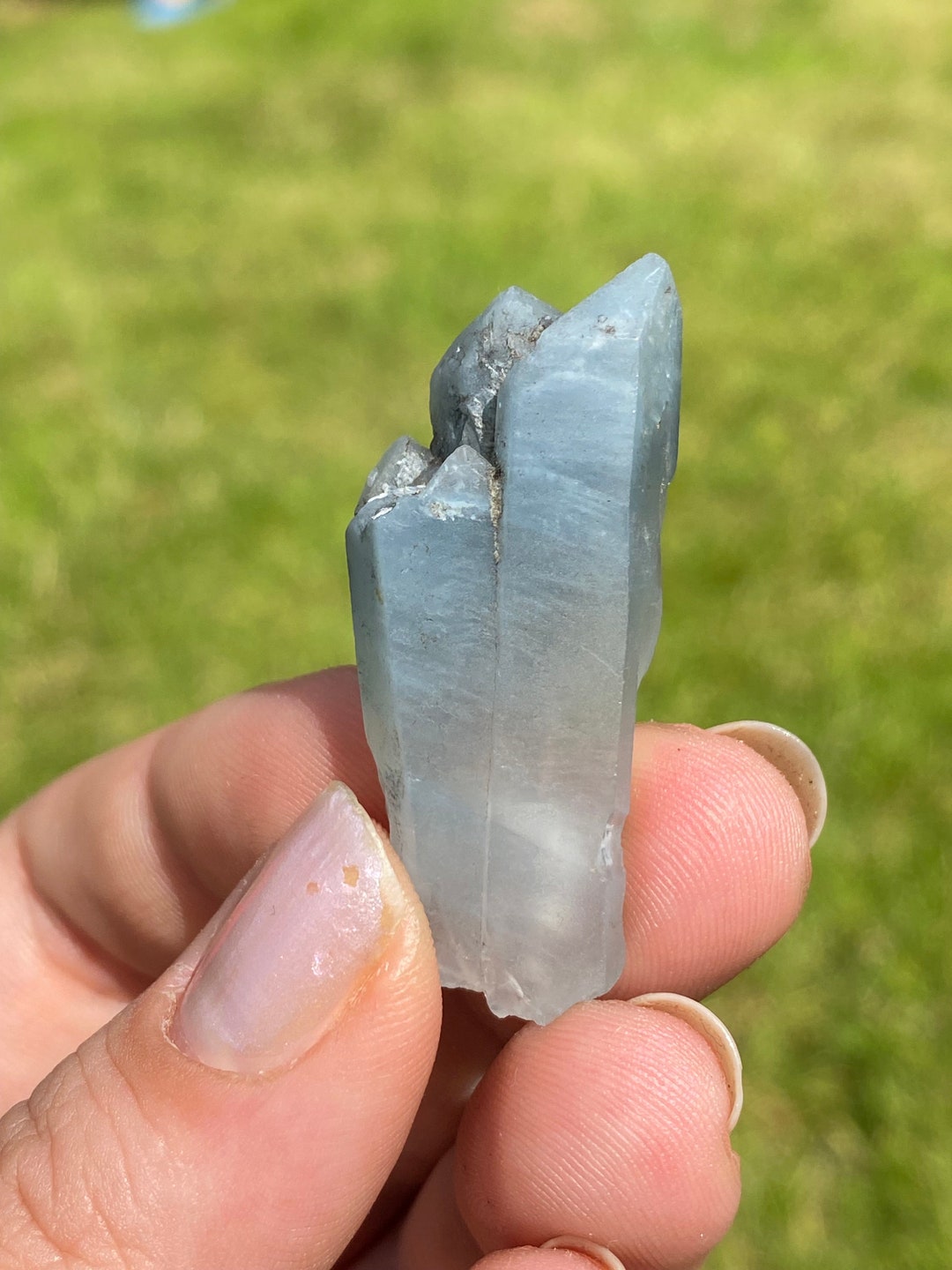 Rare Blue Tara Amphibole Riebeckite Tourmaline Quartz Healing Crystal ...