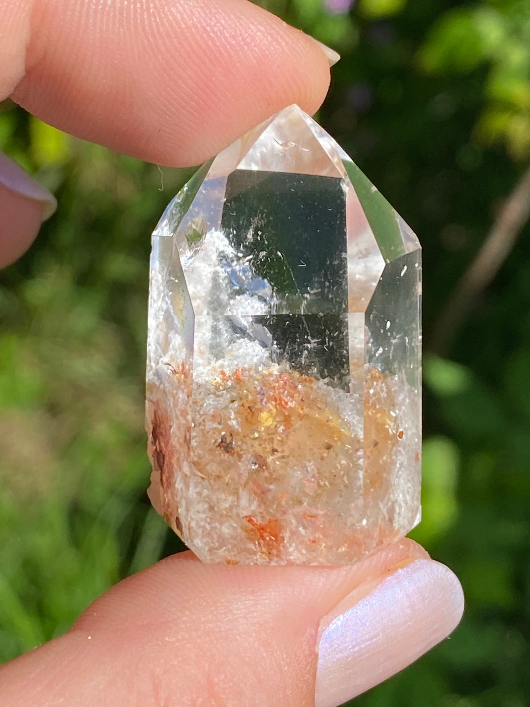 Rare Pink Amphibole Angel Wings Quartz High Quality Polished Tower ...