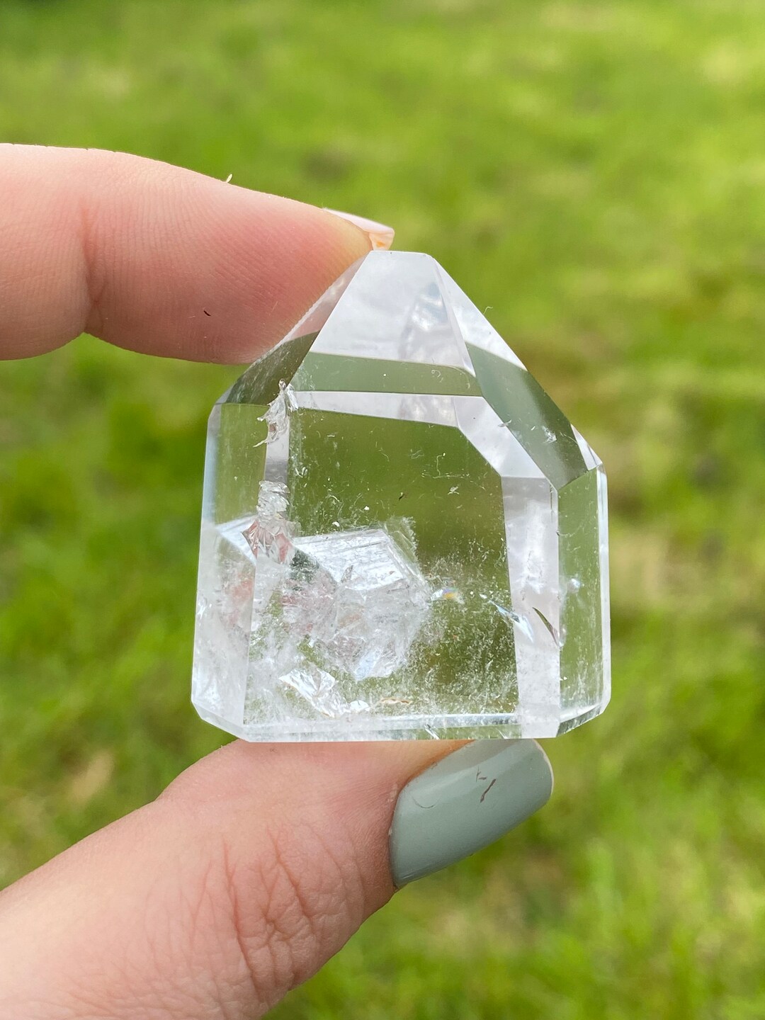 Rare Manifestation Quartz Inner Baby Stone Inside Stone Quartz Crystal ...