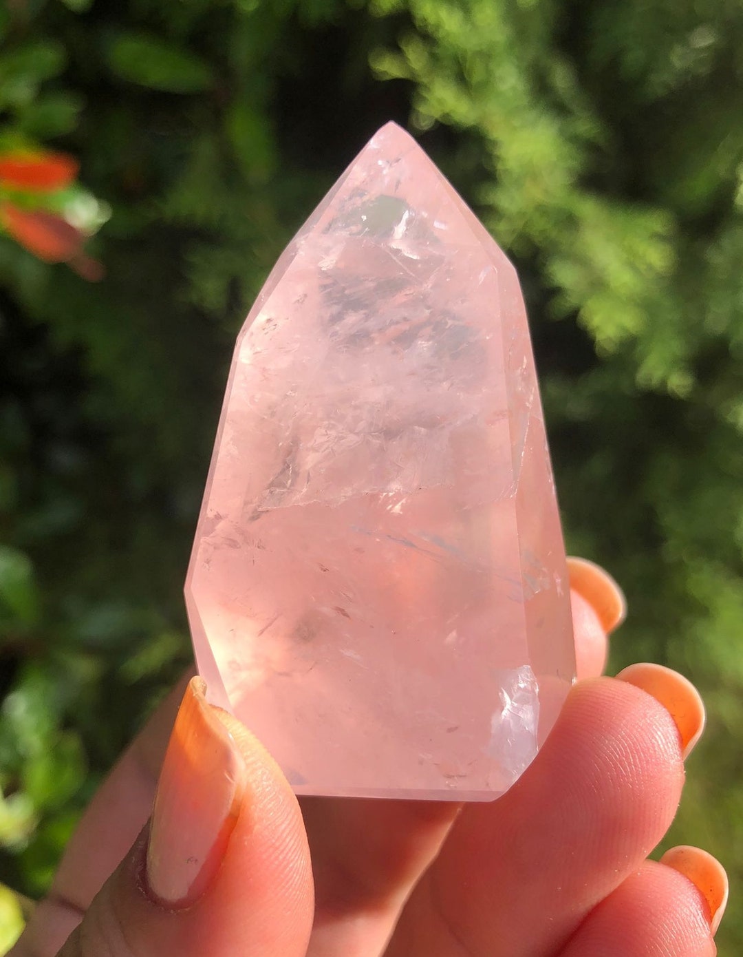 AAA Gemmy Bahia Rose Quartz Rare Candy Pink Highest Quality - Etsy