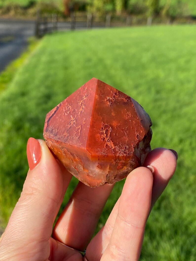 Reserved for James RARE Red Dreamcoat Lemurian Quartz Unpolished Rough ...