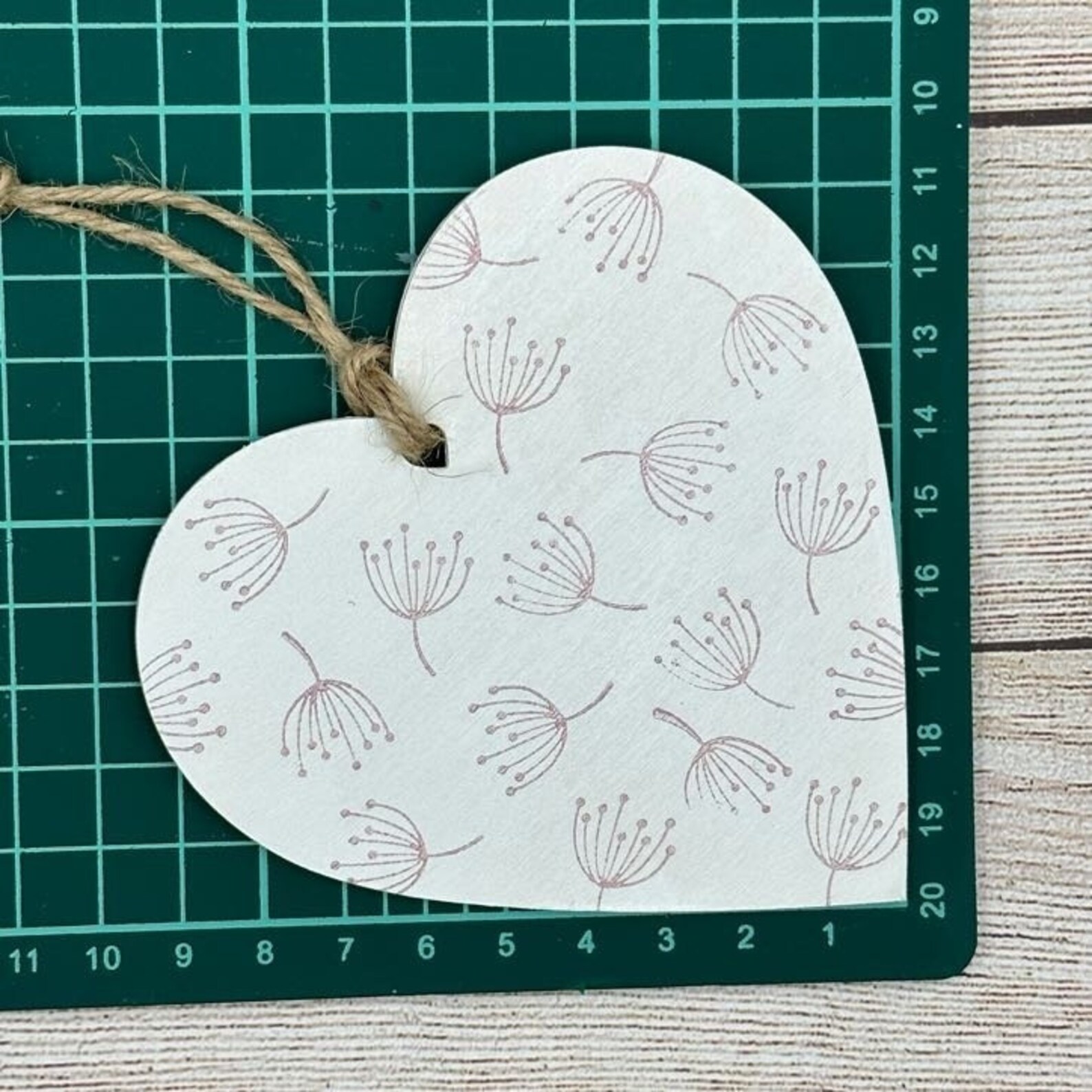 Pair of Hearts With Custom Lettering, Two Wood Hearts With Name ...