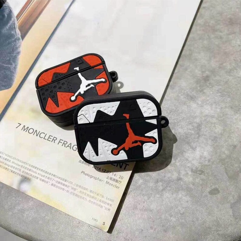 Nike Air Jordan Airpods Pro Case with Keychain Protective | Etsy