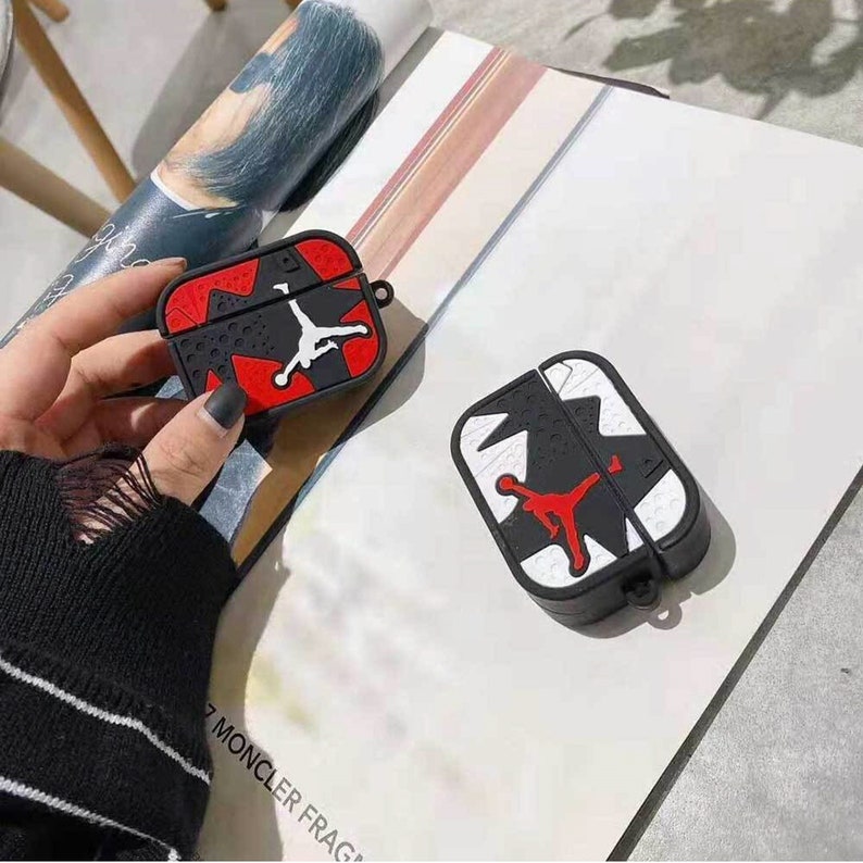 Nike Air Jordan Airpods Pro Case with Keychain Protective | Etsy