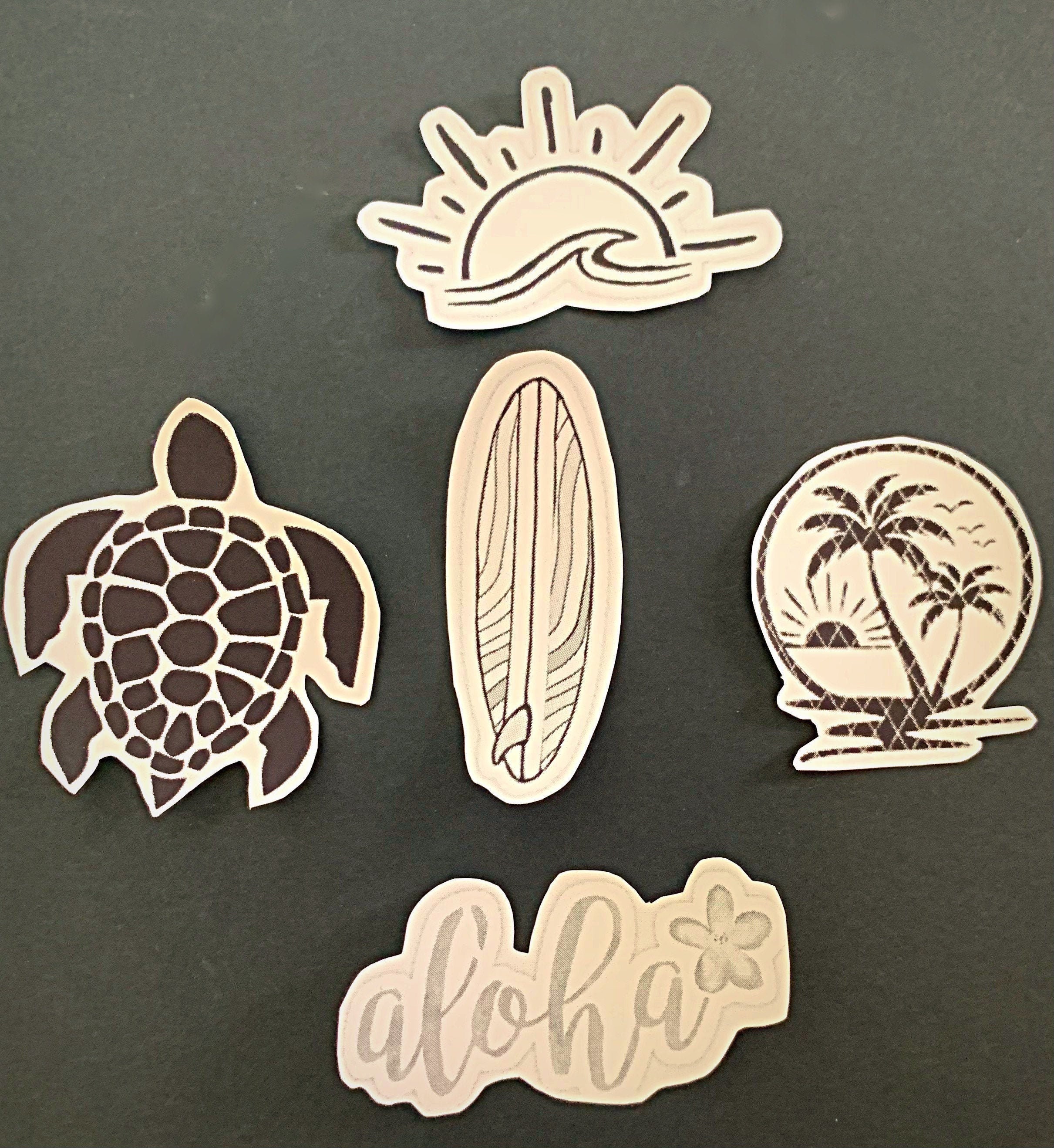 Tropical Sticker Pack | Etsy