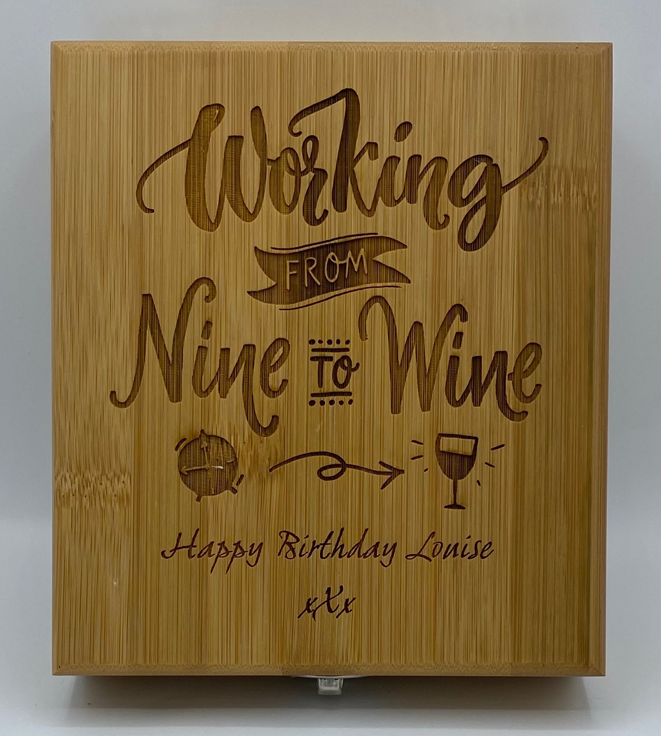 Personalised Wine Sommelier Set Kit - Etsy UK