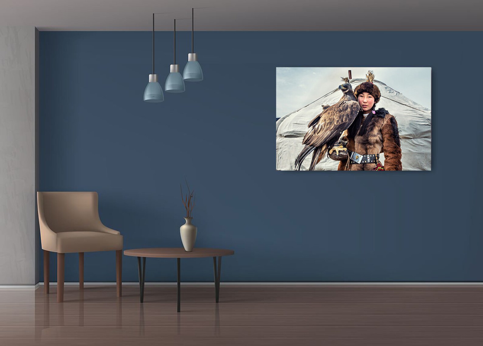 Eagle Hunter Printable Eagle Huntress Poster Mongolia - Etsy