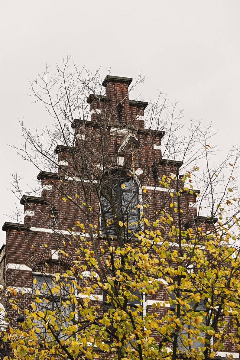 Amsterdam Printable Classic Dutch Buildings Wall Art Set of - Etsy