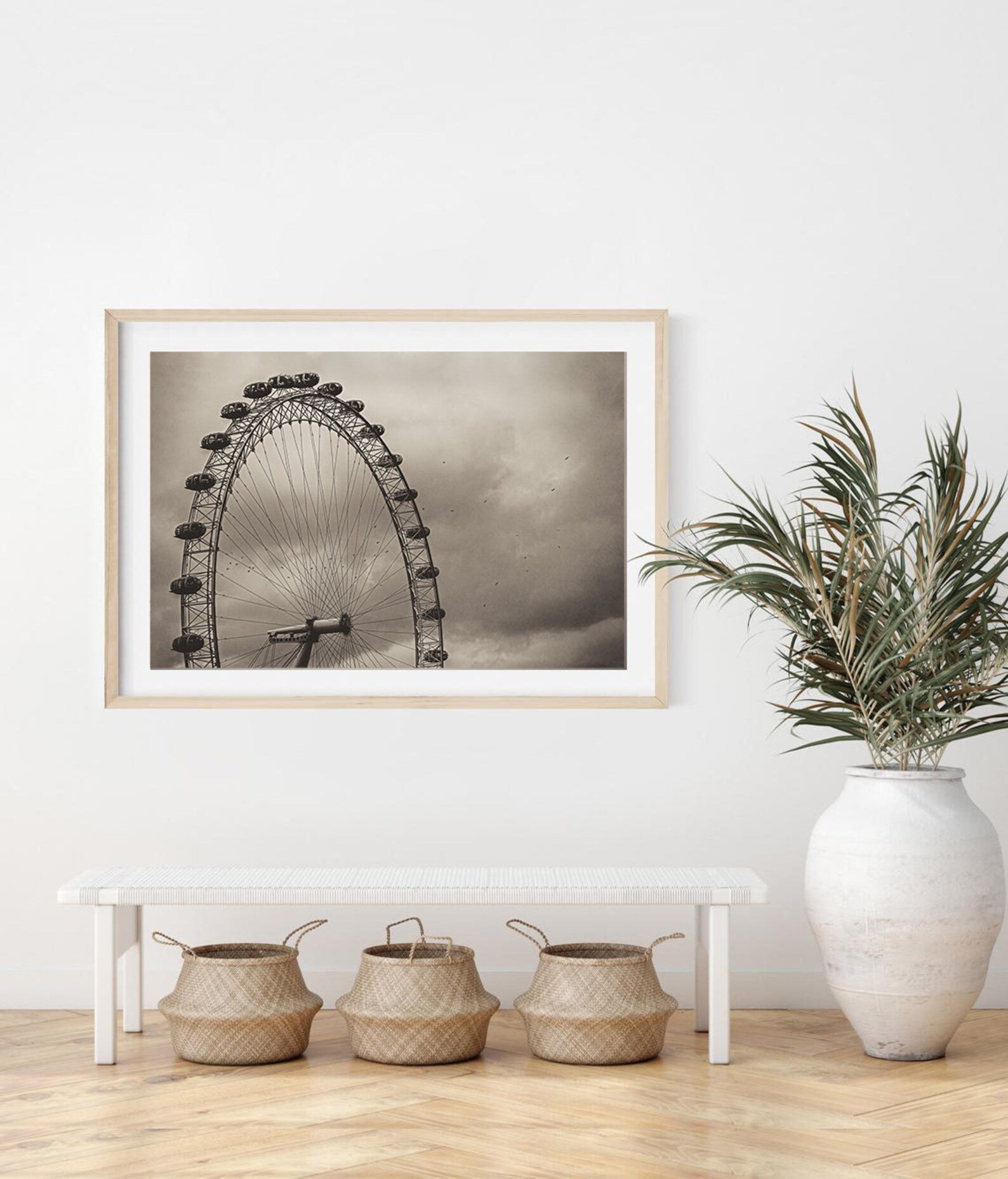 London Eye Poster London Printable Fine Art Photography - Etsy