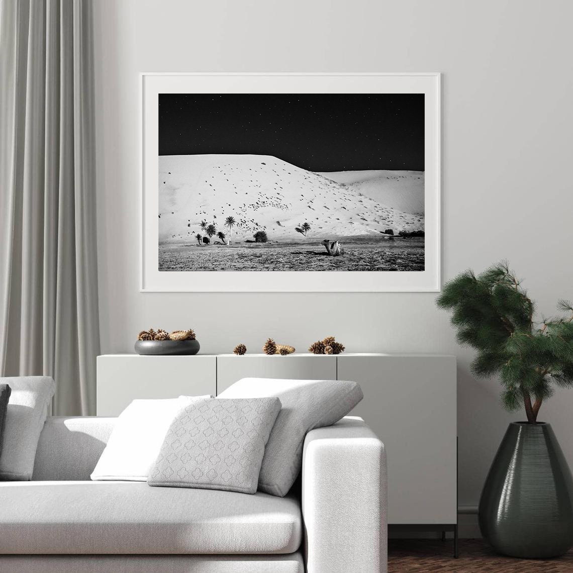 Night Desert Printable Night Landscape Instant Download - Etsy