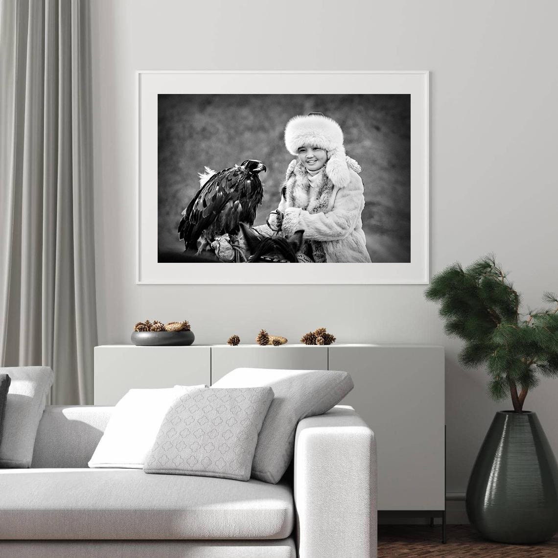 Eagles Hunter Printable Eagle Huntress Poster Instant - Etsy
