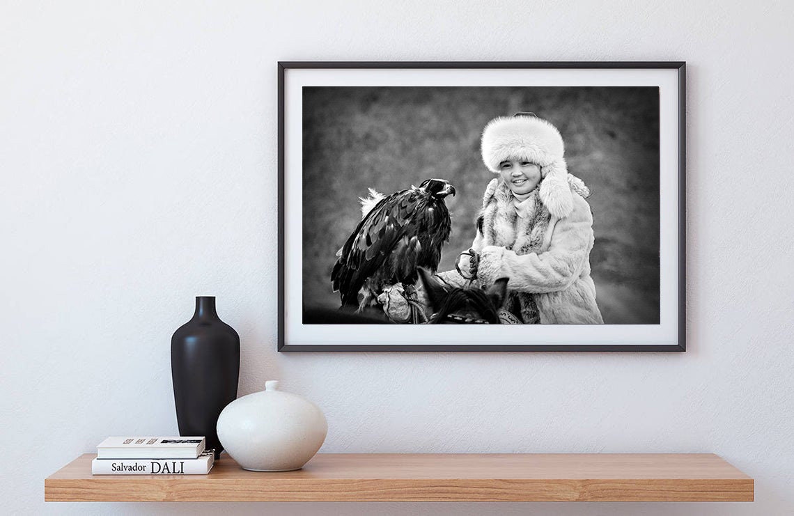 Eagles Hunter Printable Eagle Huntress Poster Instant - Etsy