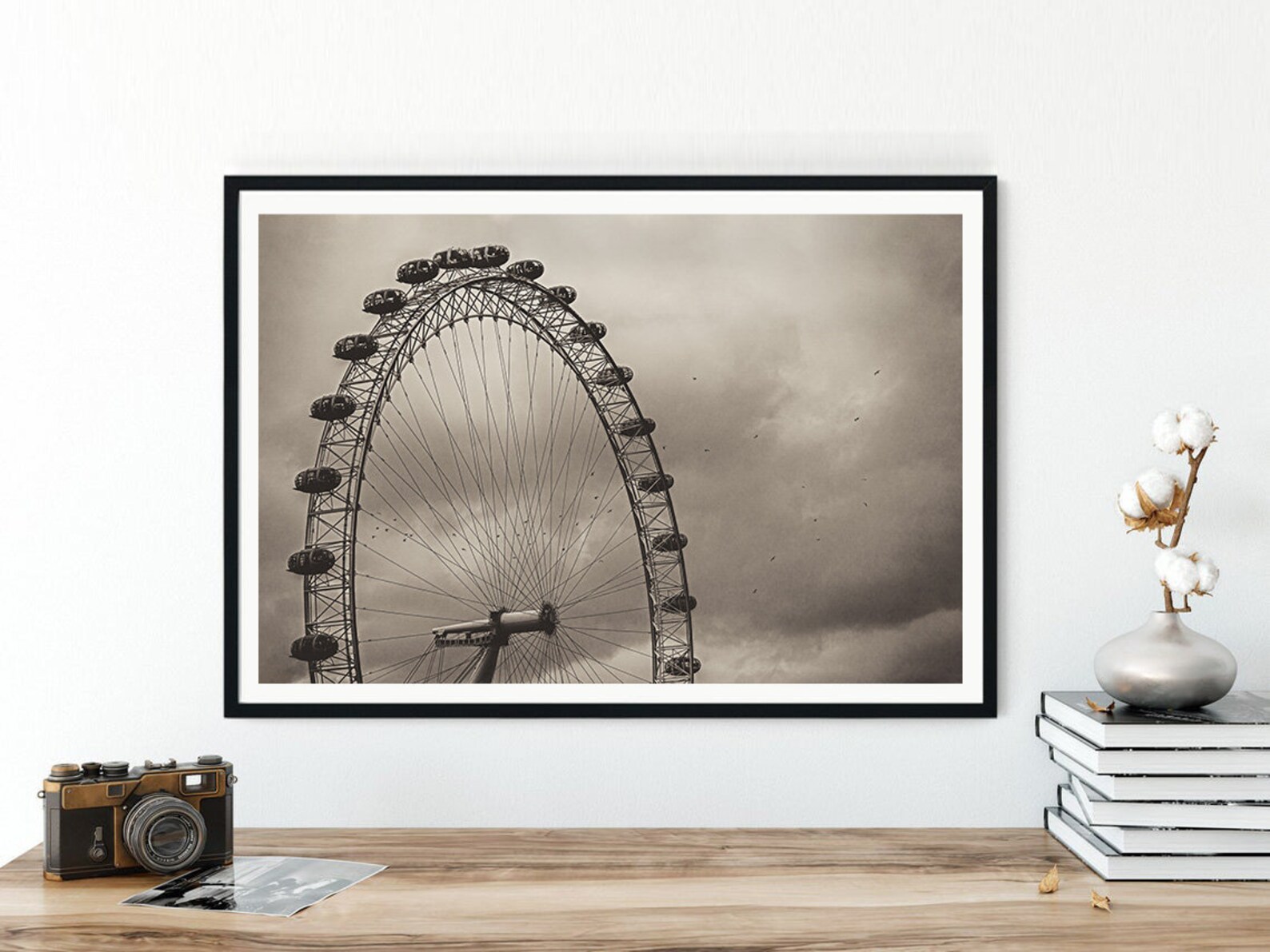 London Eye Poster London Printable Fine Art Photography - Etsy