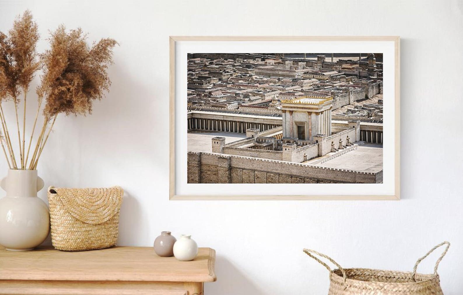 Holy Temple in Jerusalem, Second Temple Printable, Instant Download ...