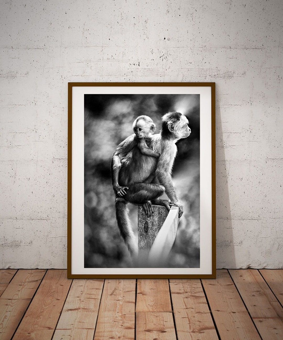 Monkey Printable, Animal Photography, Jungle Animal Poster, Nursery ...