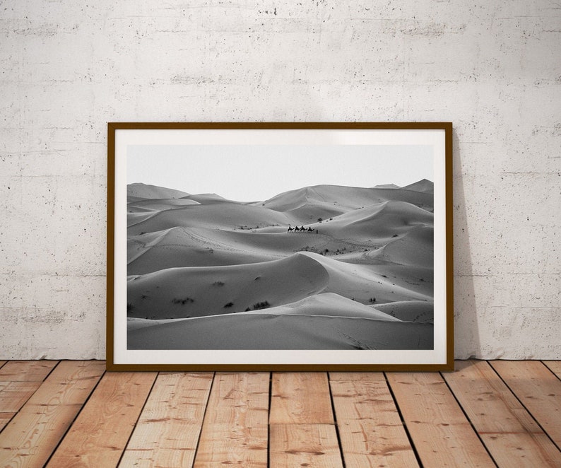 Desert Landscape Printable African Home Decor Sahara Wall - Etsy