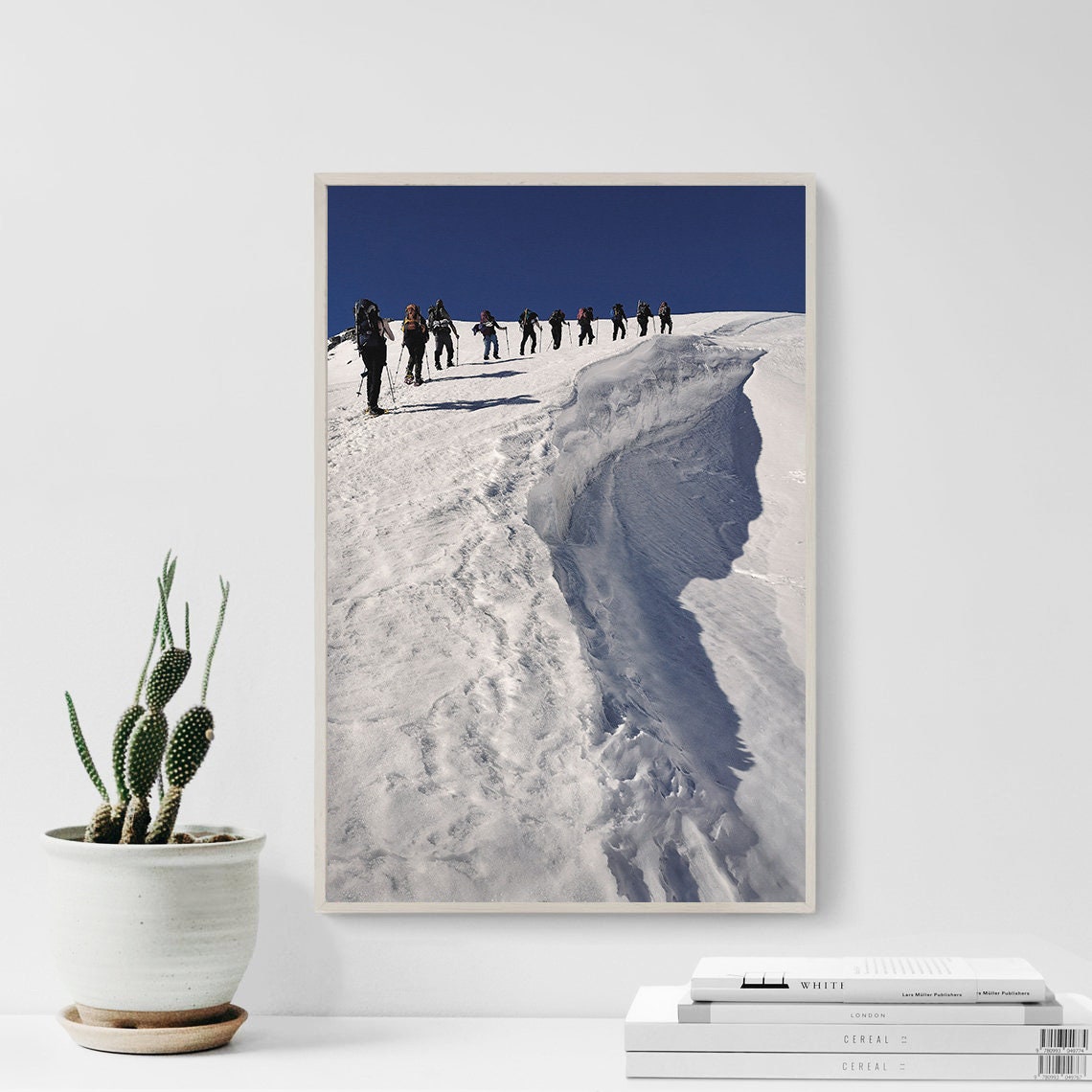 Snow Mountain Printable Digital Download Fine Art Landscape | Etsy