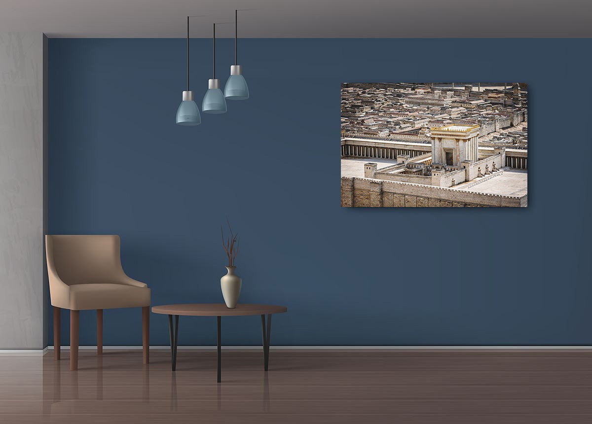 Holy Temple in Jerusalem, Second Temple Printable, Instant Download ...