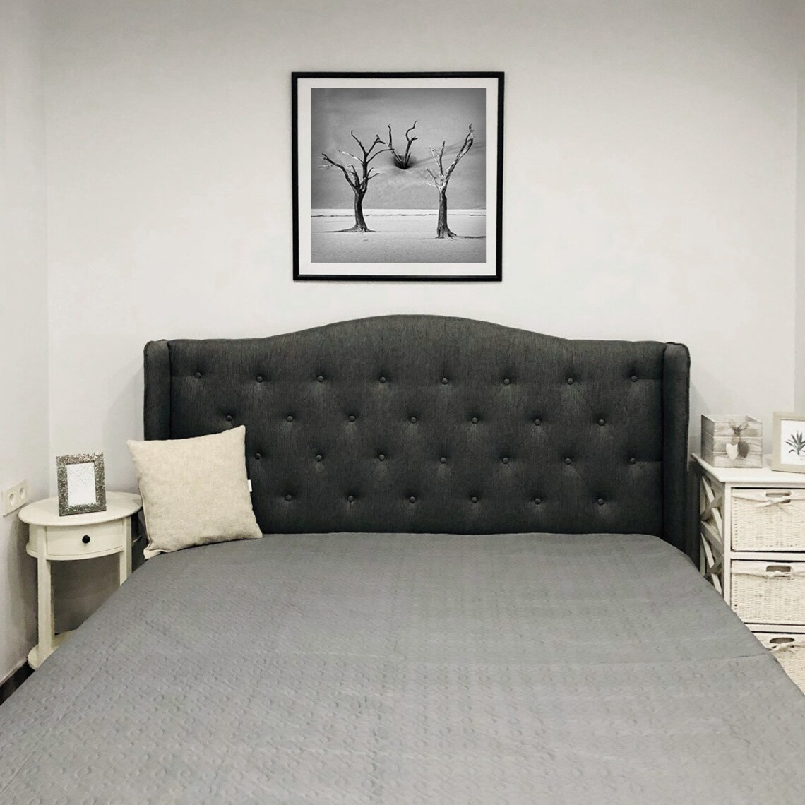 Desert Printable Dry Trees Wall Art Digital Download Black - Etsy