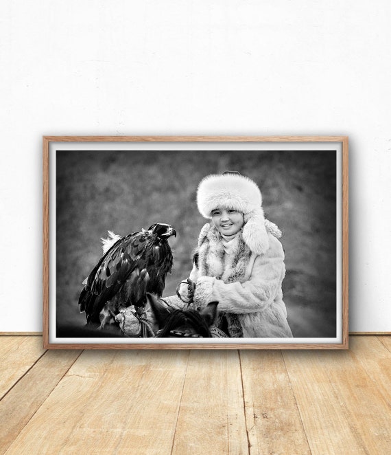 Eagles Hunter Printable Eagle Huntress Poster Instant | Etsy