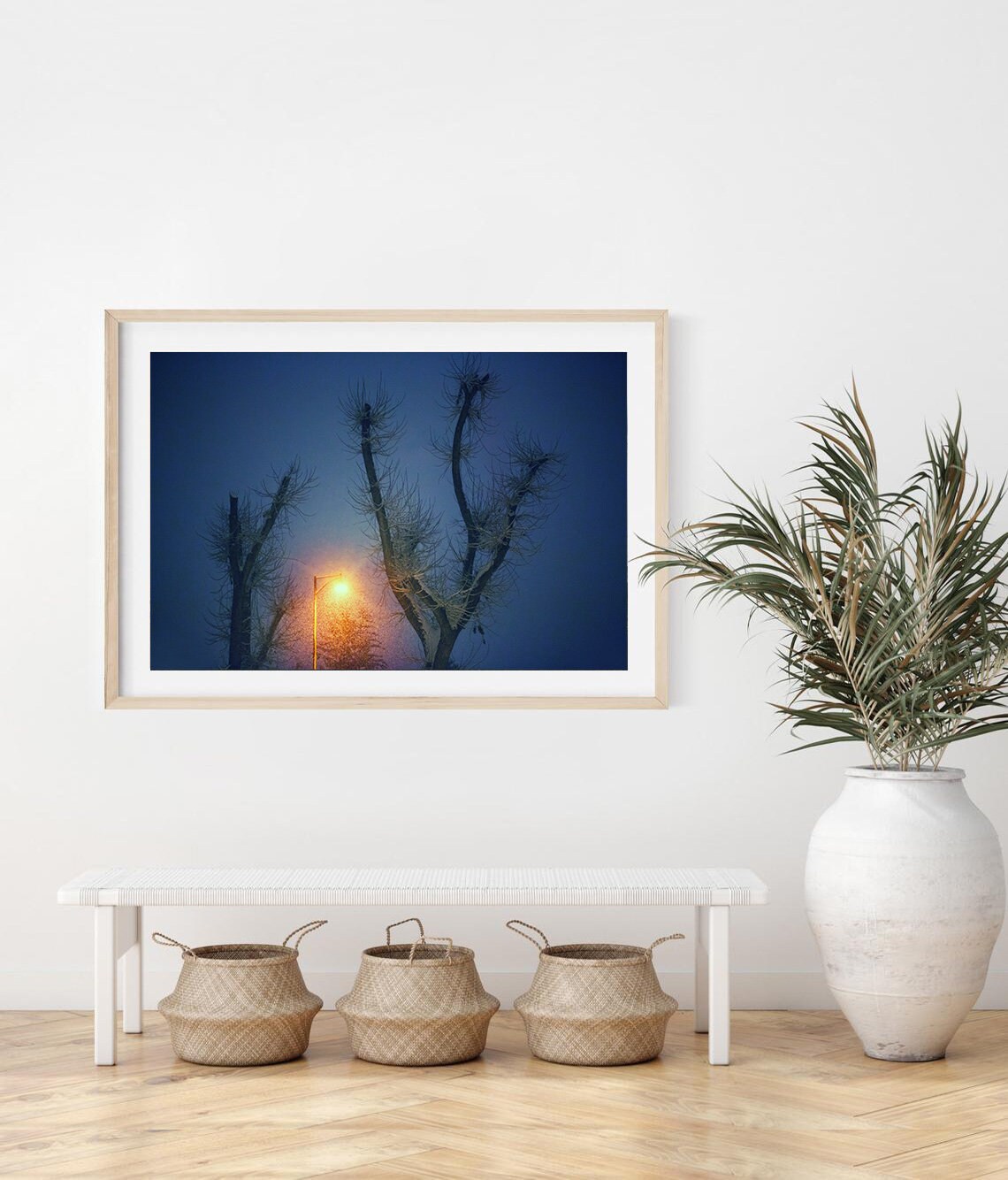 Winter Wall Decor, Snow Landscape Printable, Instant Download, Dry ...