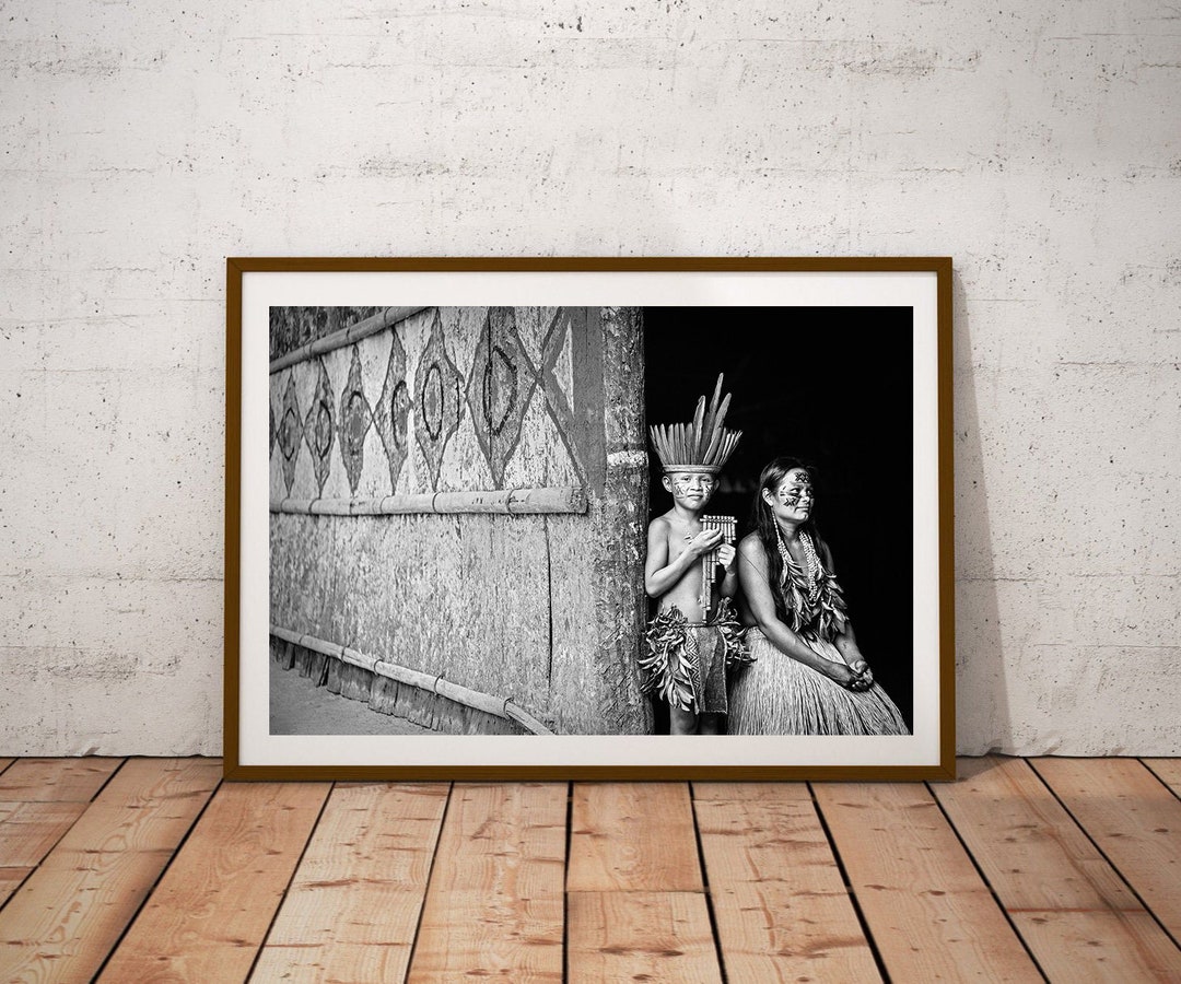 Native Americans Print, Amazon Woman Poster, Indian Tribe Decor, Amazon ...