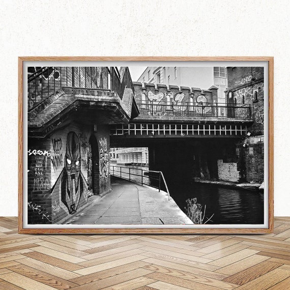 London Printable Camden Town Poster Graffiti Street Art | Etsy