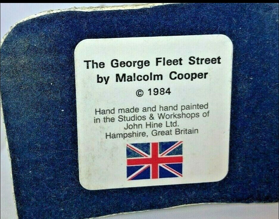 Malcolm Cooper Cottage - 1984 Made in England Collectible - the George ...