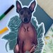 Dog Sticker Xolo Dog Xoloitzcuintli Mexican Dog Brown Dog - Etsy