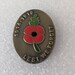 Poppy Pin for Remembrance Sunday 2023 and Beyond. - Etsy