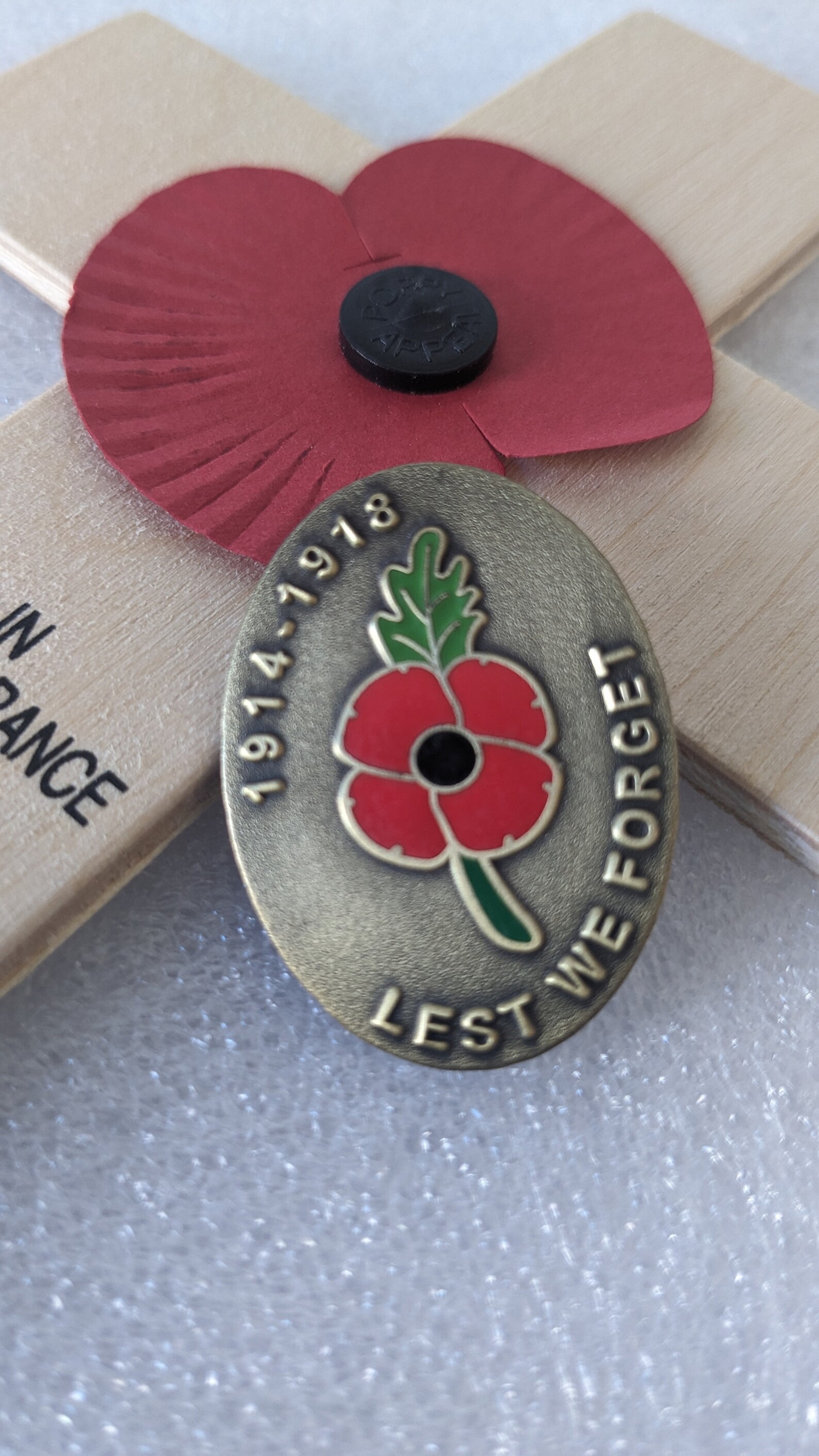 Poppy Pin for Remembrance Sunday 2023 and Beyond. - Etsy
