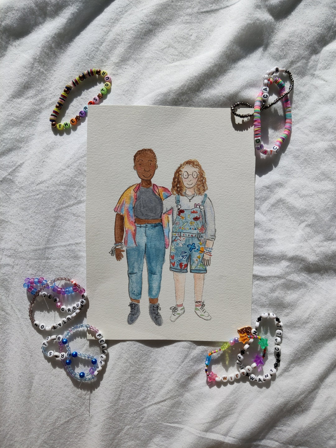 Taylor Swift Eras Tour Personalised Outfit Painting Memory Box Keepsake ...