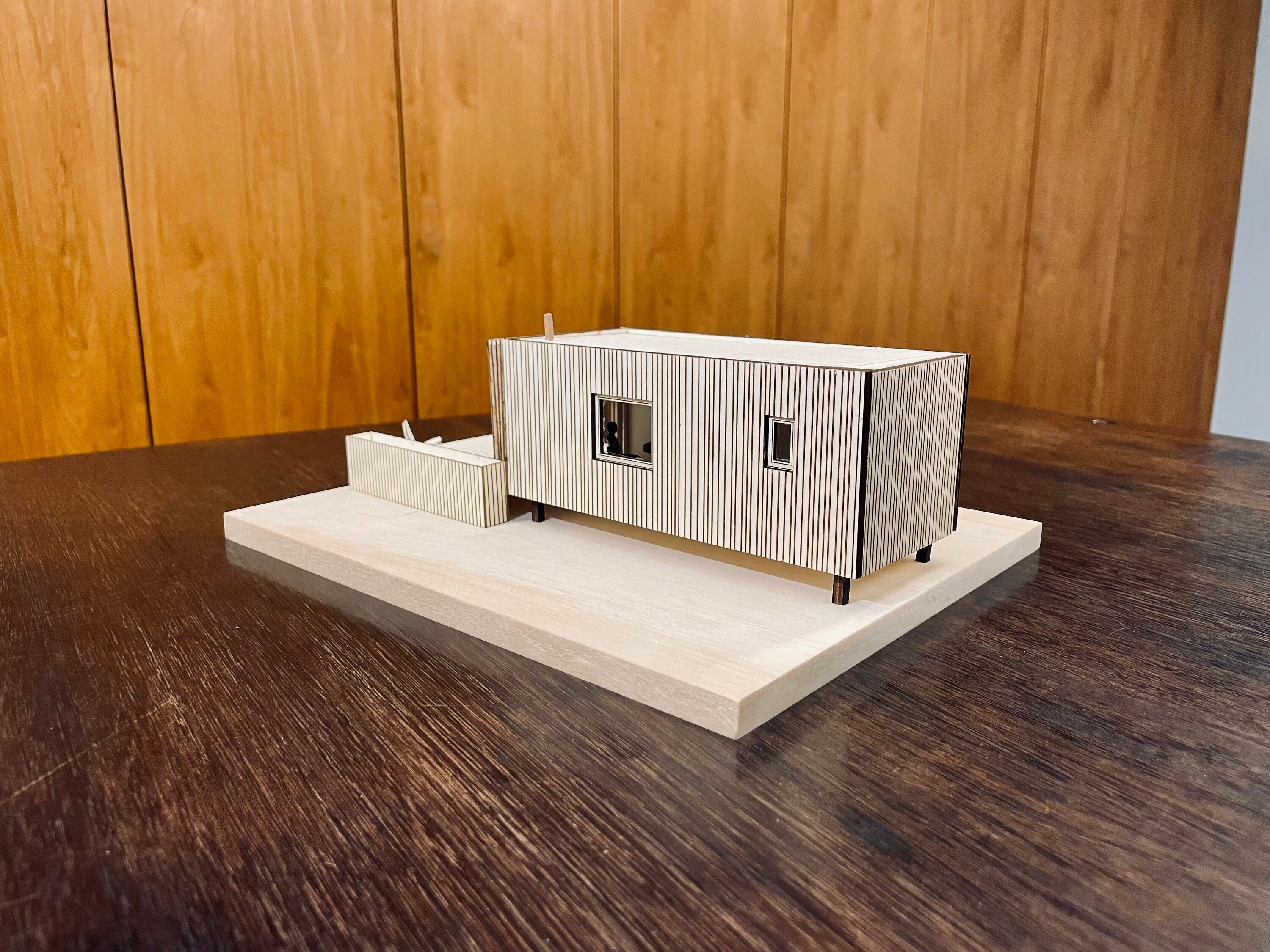 Tiny House Architectural Model Scale 1/50 - Etsy
