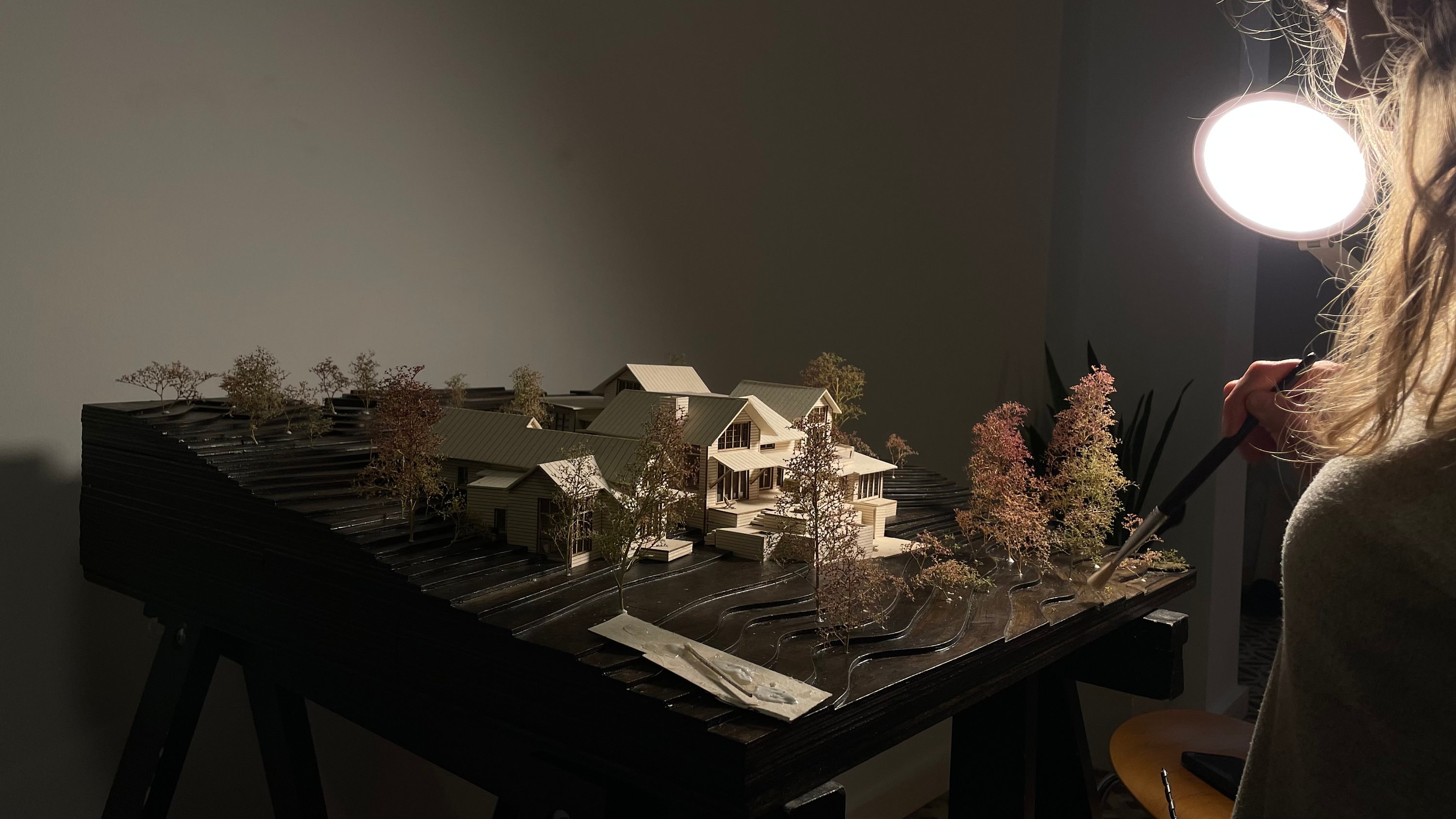 Architectural Model Custom 1/100 Scale Personalized Wooden Miniature of ...