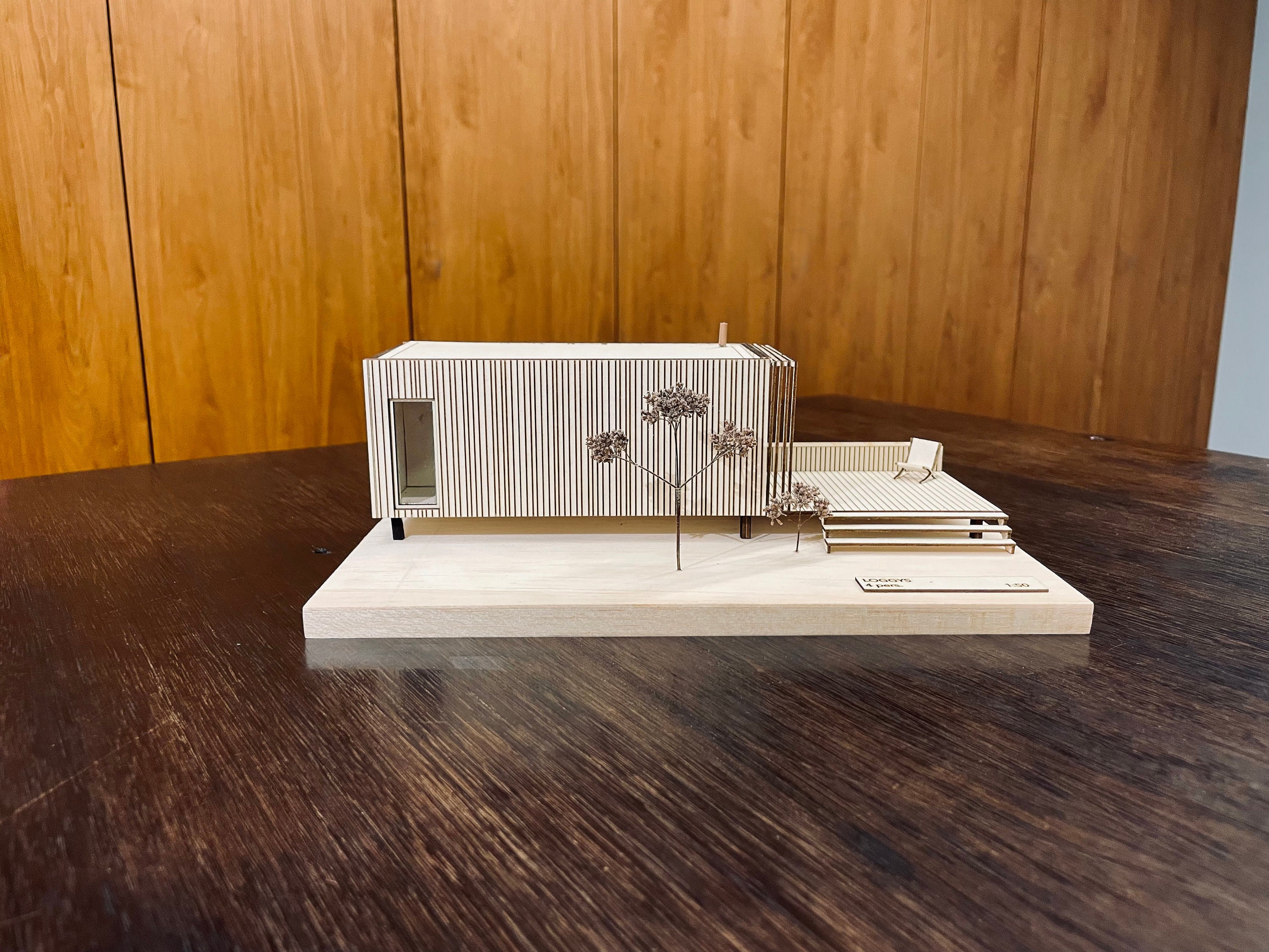 Tiny House Architectural Model Scale 1/50 - Etsy