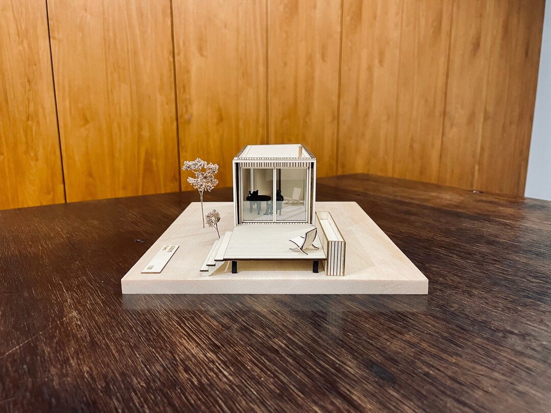 Tiny House Architectural Model Scale 1/50 - Etsy