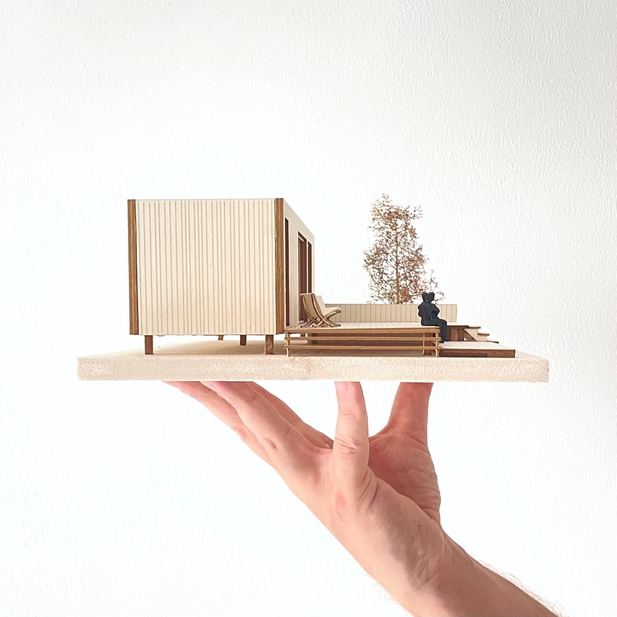 Tiny House Architectural Model Scale 1/50 Architectural Models - Etsy