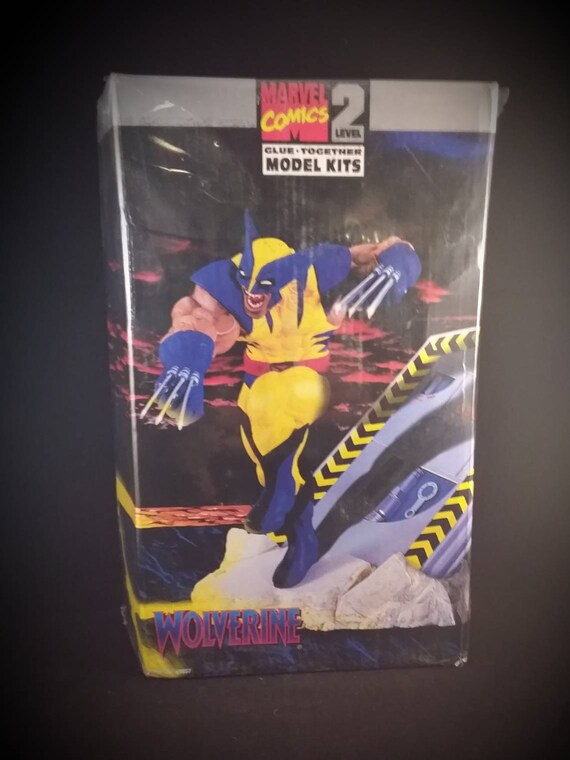 1996 Marvel Comics Wolverine Model Kit Level 2 MISB by ToyBiz | Etsy