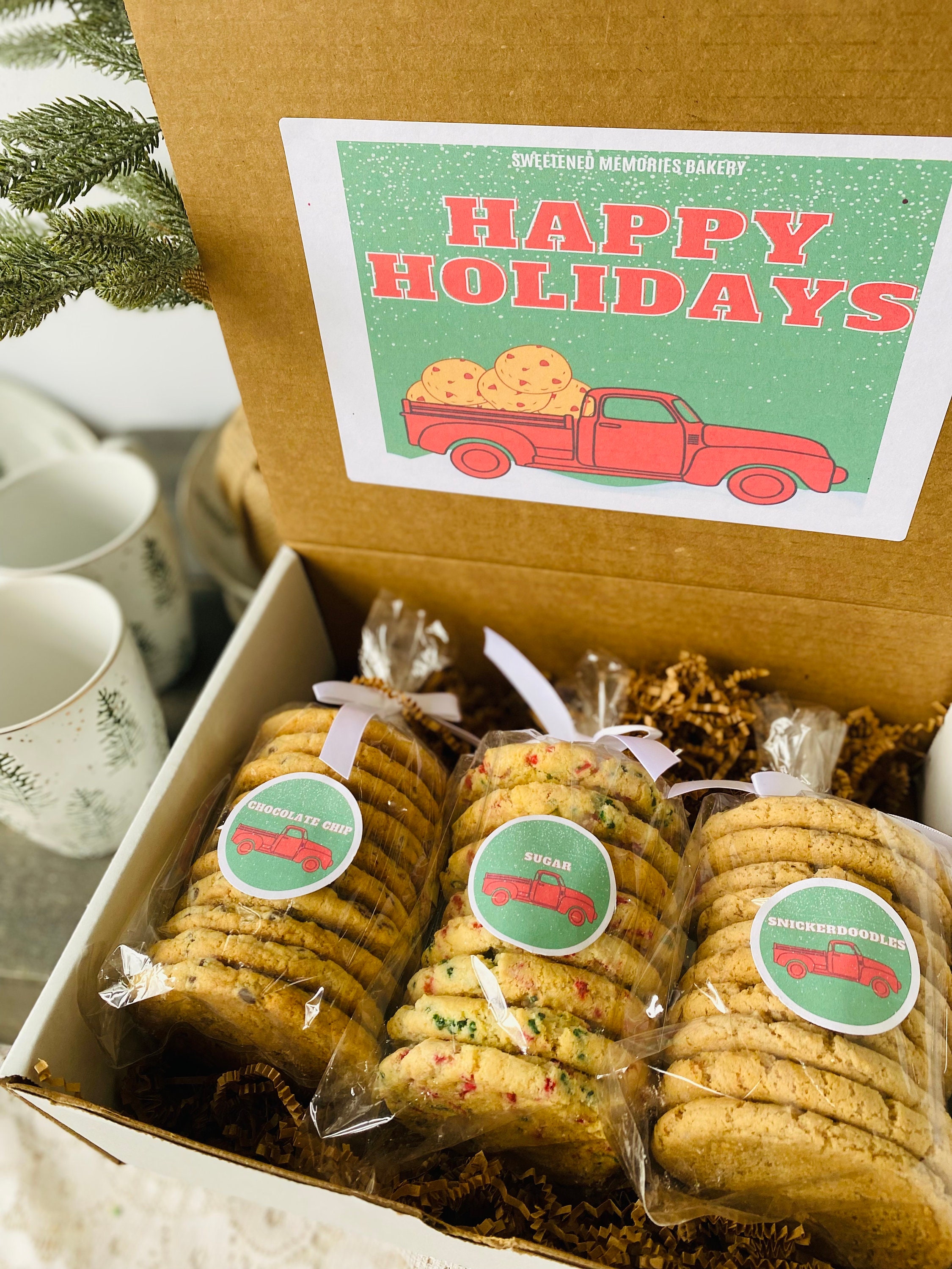 Holiday Cookie Set 10 Box Count - Etsy