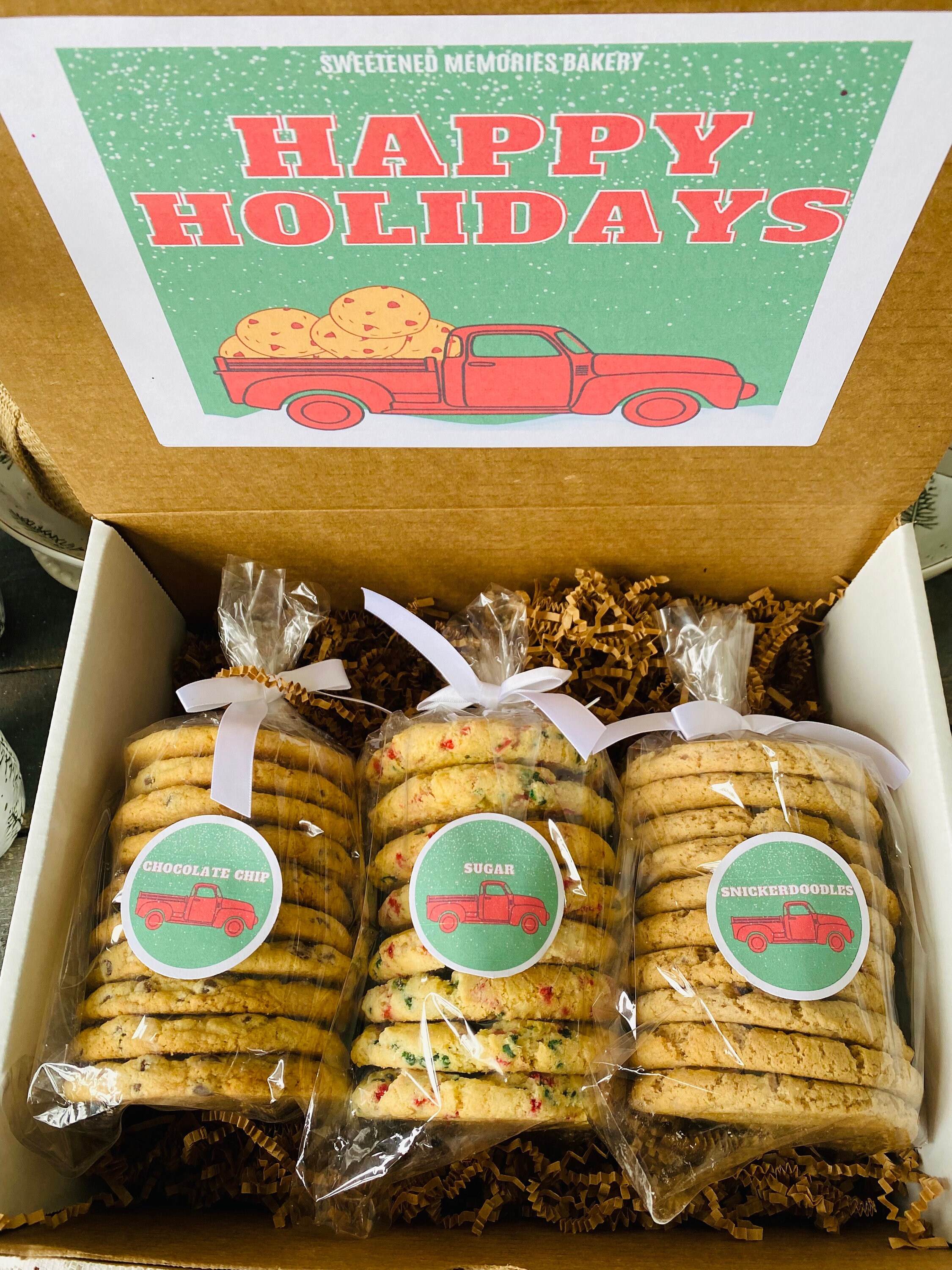 Holiday Cookie Set 10 Box Count - Etsy
