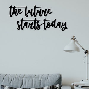 Wall Art Quotes Metal Wall Decor Modern Wall Art Metal Wall - Etsy