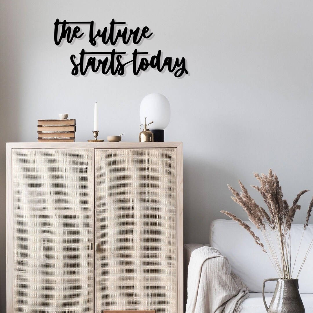 Wall Art Quotes Metal Wall Decor Modern Wall Art Metal Wall - Etsy