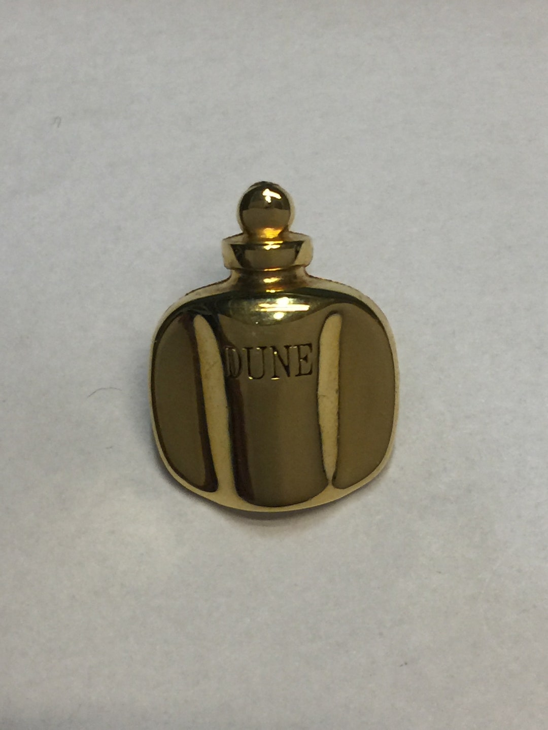 Christian Dior Vintage Gold Tone Perfume Pin Dune - Etsy