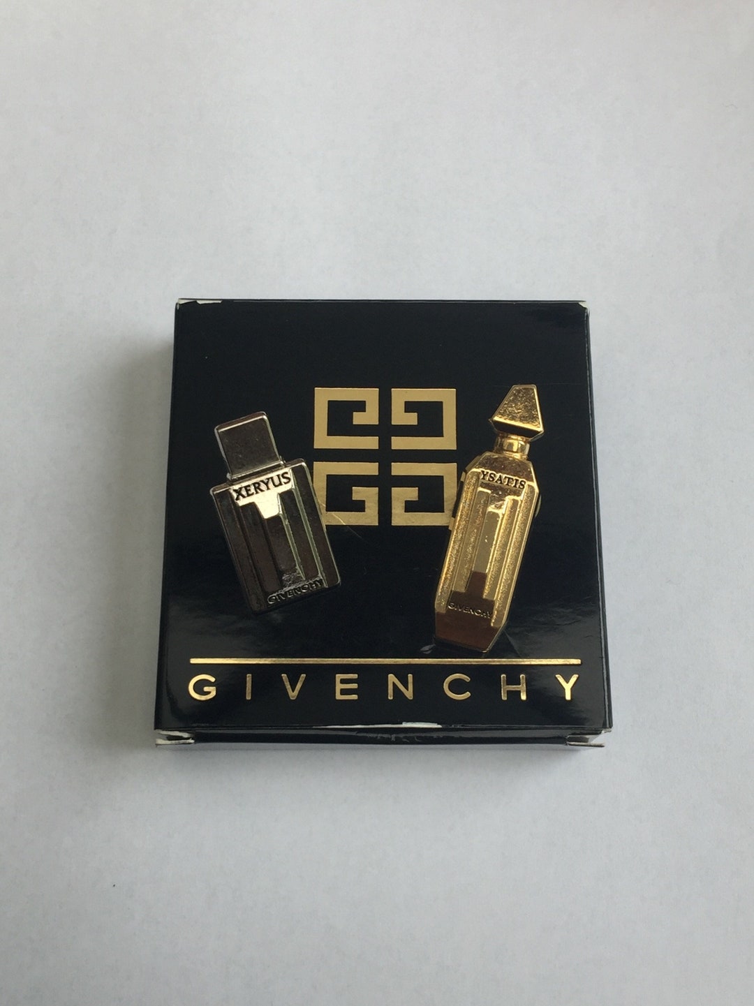 Givenchy Duo Vintage Pins Ysatis Xeryus original Box - Etsy