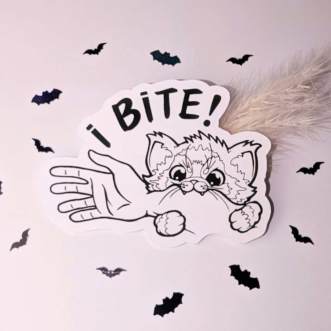 Cute Aggression - Vinyl Friendship Stickers - Etsy