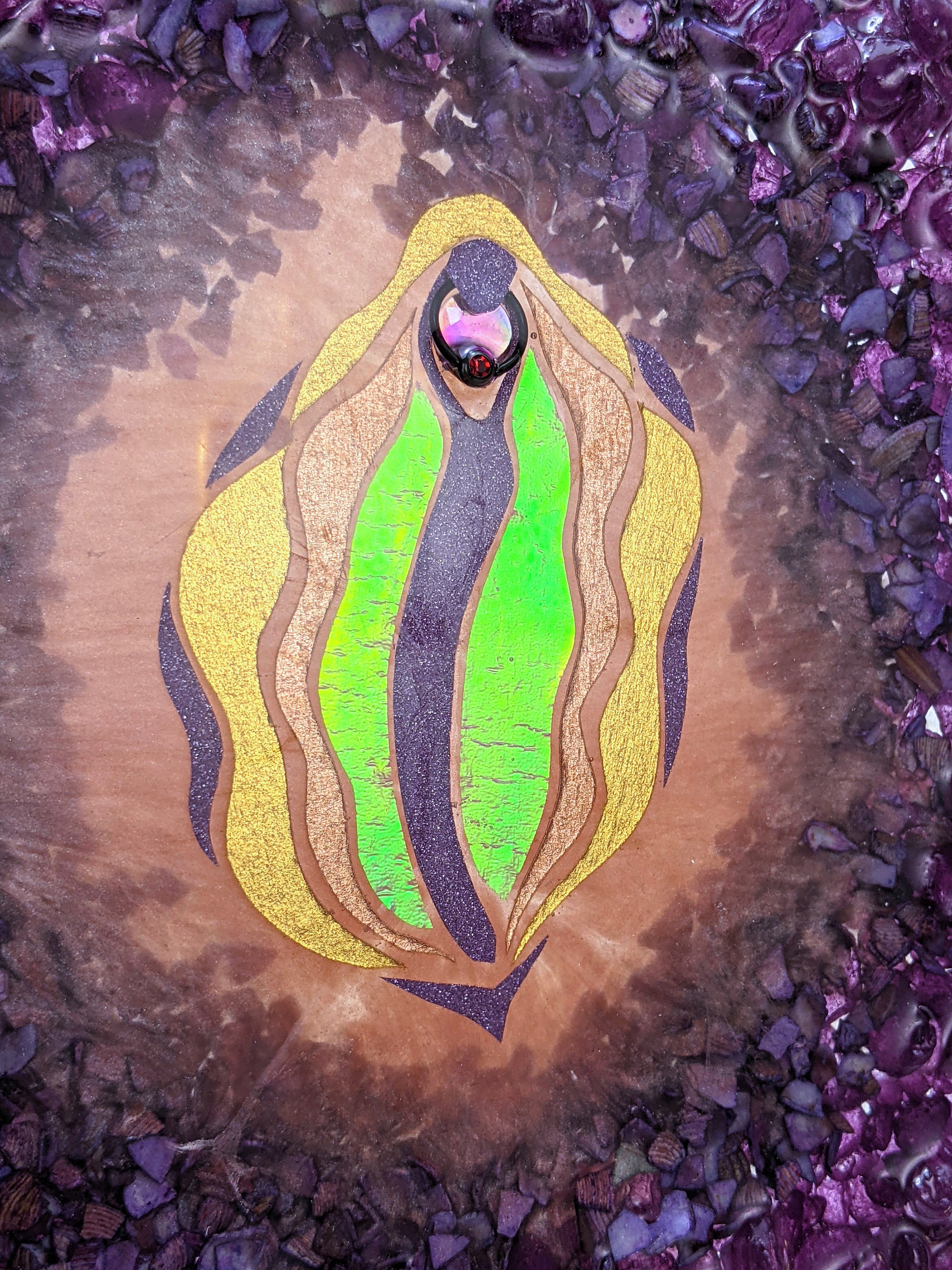 Vulva Art Yoni Art Empowerment For Your Femininity Etsy